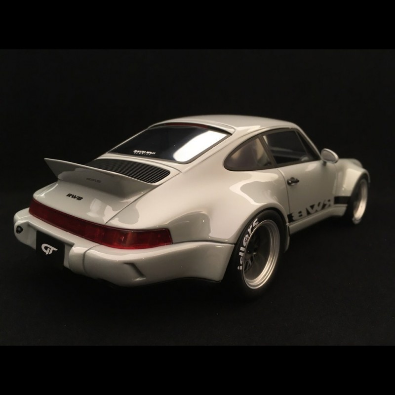 Porsche 911 type 964 RWB Coupe 1990 ducktail grey 1/18 GT Spirit GT187
