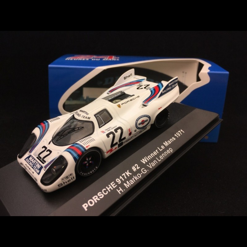Porsche 917 K Winner Le Mans 1971 n° 22 Martini 1/43 Ixo LM1971