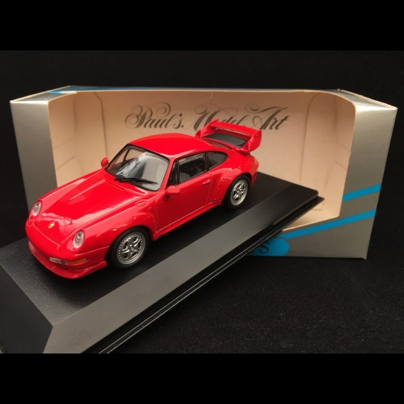 Porsche 911 GT2 type 993 roadcar 1995 indian red 1/43 Minichamps 430065002