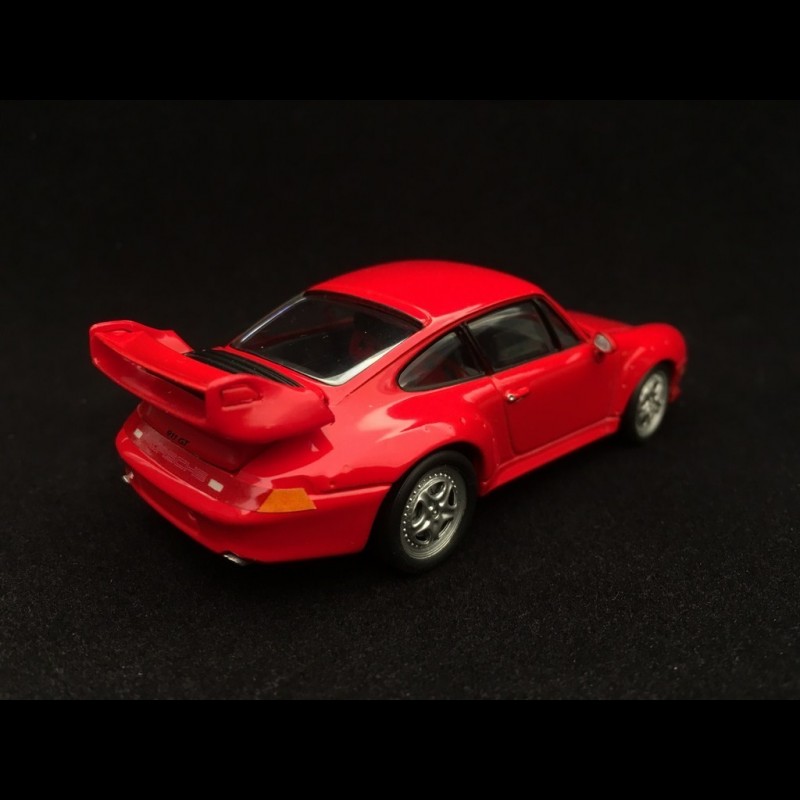 Porsche 911 GT2 type 993 roadcar 1995 indian red 1/43 Minichamps 430065002