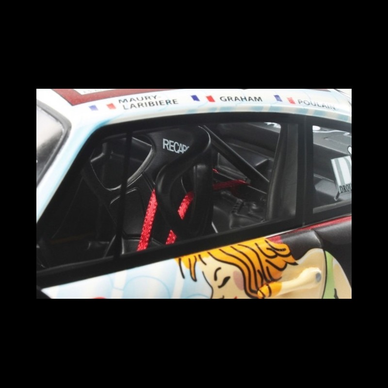 Porsche 911 type 993 GT2 Le Mans 1998 n° 68 Wolinski femme nue 1/18 GT ...