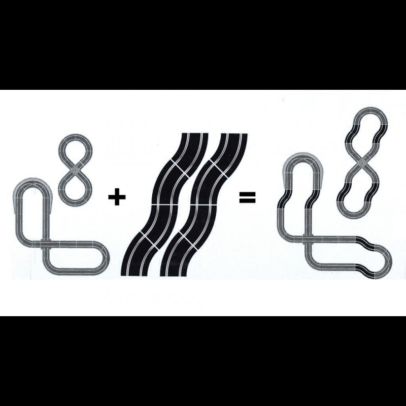 Scalextric Track Extension Pack n° 6 Scalextric C8555