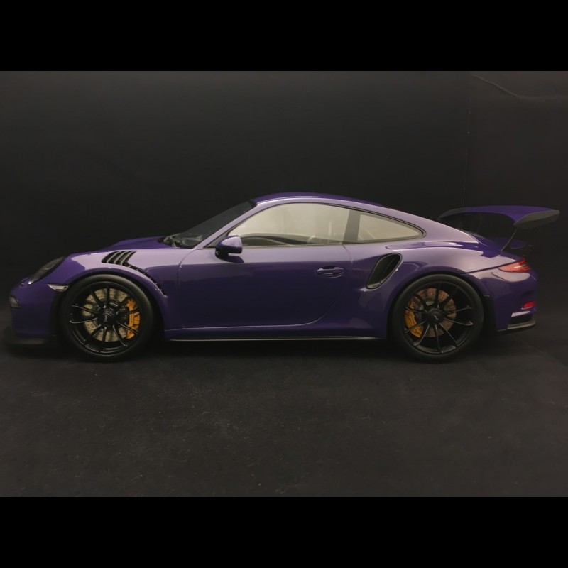 Porsche 911 GT3 RS type 991 2015 ultra violet 1/12 Spark 12S010