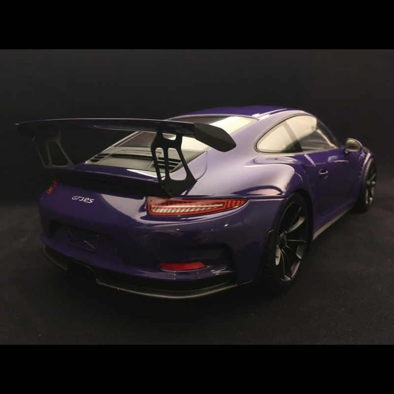 Porsche 911 GT3 RS type 991 2015 ultra violet 1/12 Spark 12S010