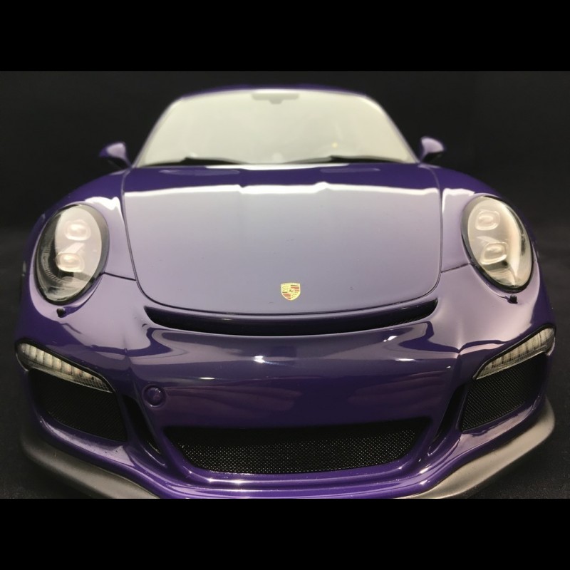 Porsche 911 GT3 RS type 991 2015 ultra violet 1/12 Spark 12S010