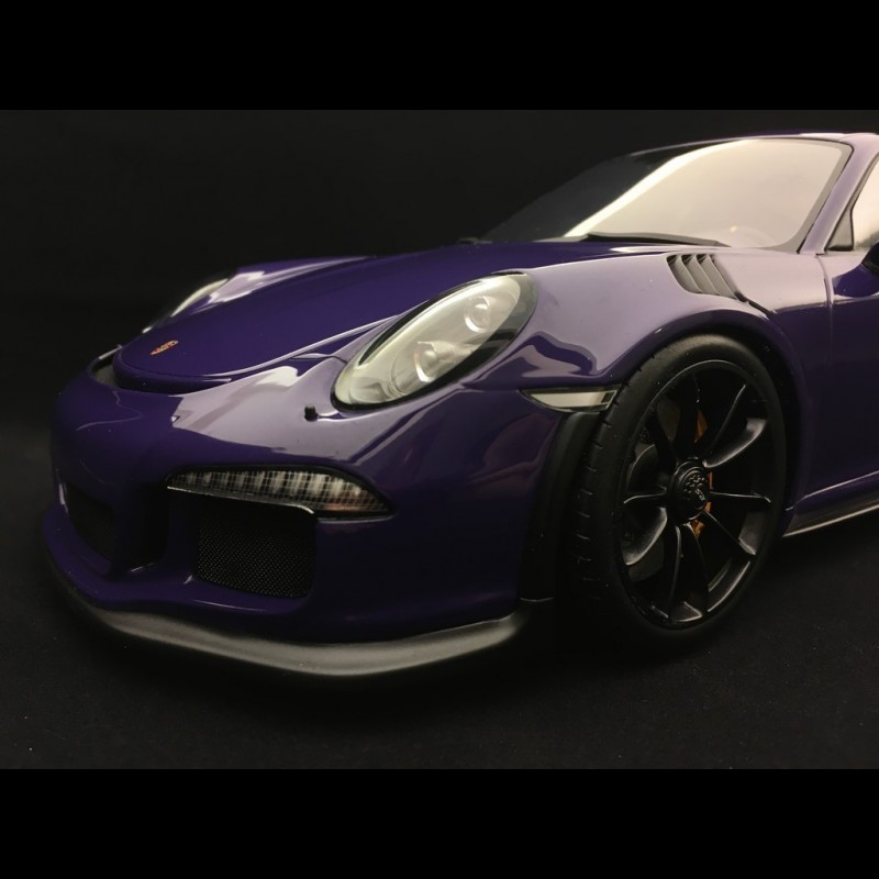 Porsche 911 GT3 RS type 991 2015 ultra violet 1/12 Spark 12S010