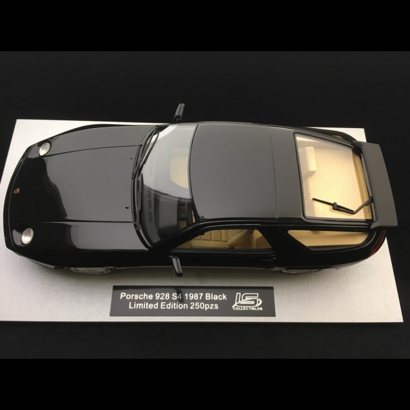 Porsche 928 S4 1987 black 1/18 LS-Collectibles LS022B