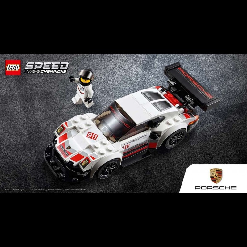 Lego Duo Porsche 911 RSR and Porsche 911 Turbo 3.0 Speed Champions Lego ...