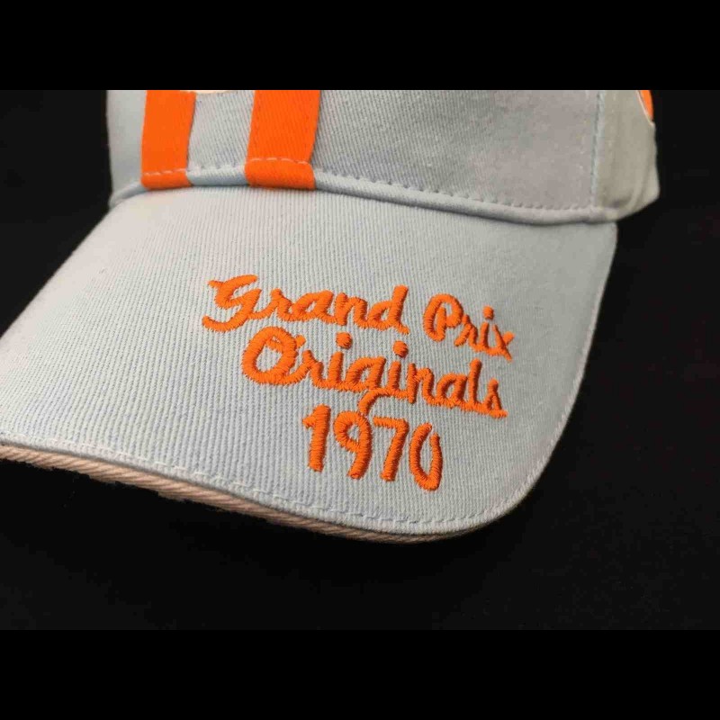 Gulf Cap Vintage Grand Prix 1970 gulf blue / orange