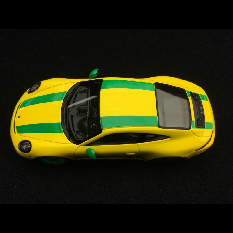 Porsche 911 R type 991 2017 Speed yellow 1/43 Spark S4957