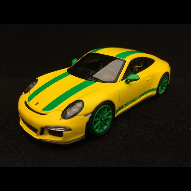 Porsche 911 R type 991 2017 Speed yellow 1/43 Spark S4957