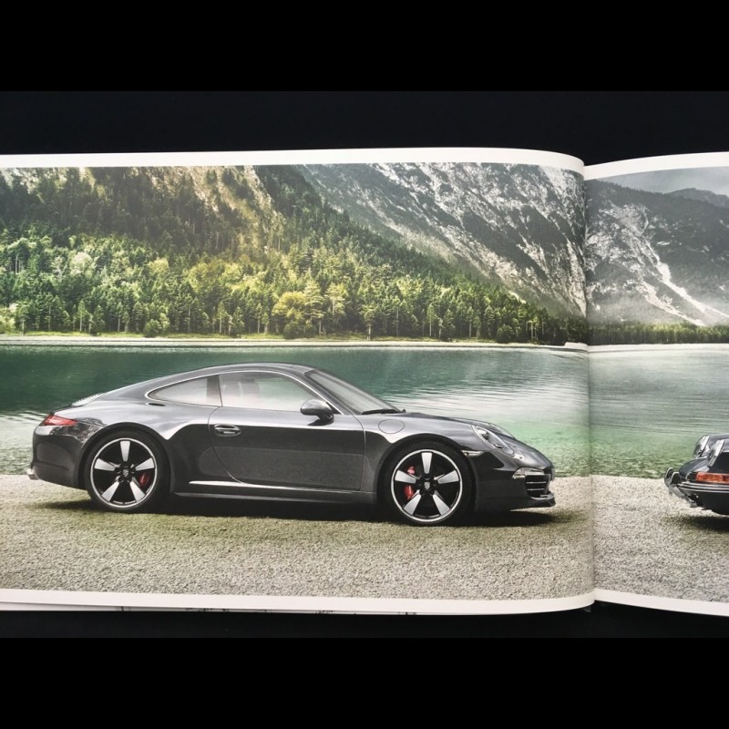 Porsche Brochure 911 50 years with its box in english April 2013