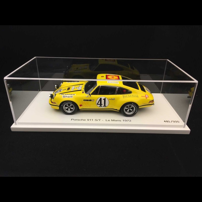 Porsche 911 S T Le Mans 1972 n° 41 Toad Hall Racing 1/18 Spark WAX02100035