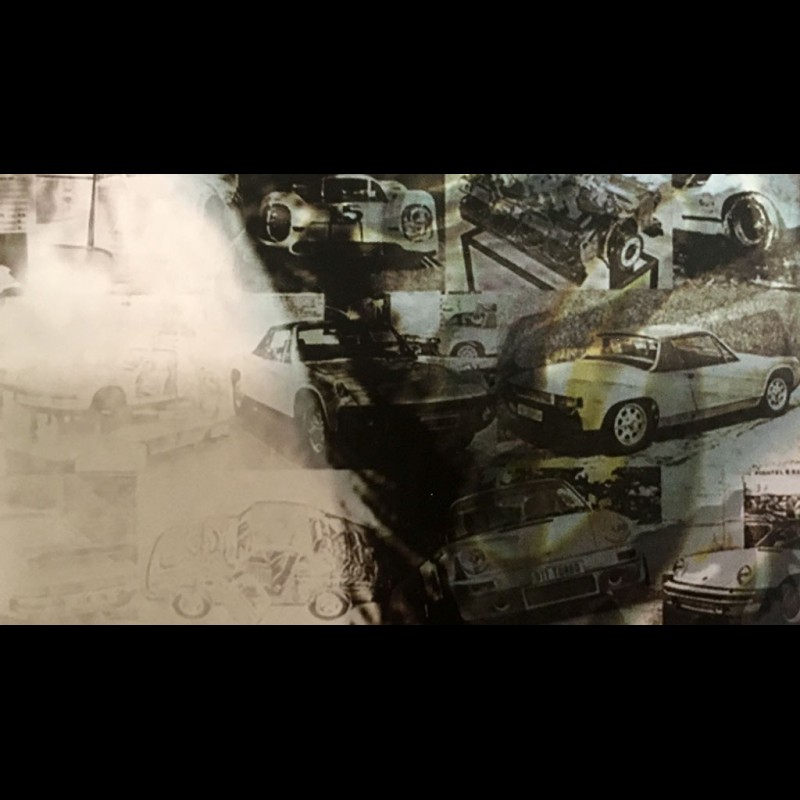 Poster Porsche Story Ferdinand & Ferry & Butzi Porsche 84 x 59 cm ...