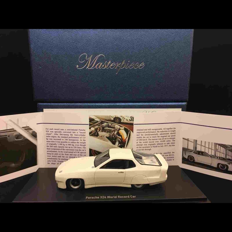 Porsche 924 World Record Car 1976 white 1/43 Autocult ATC90072