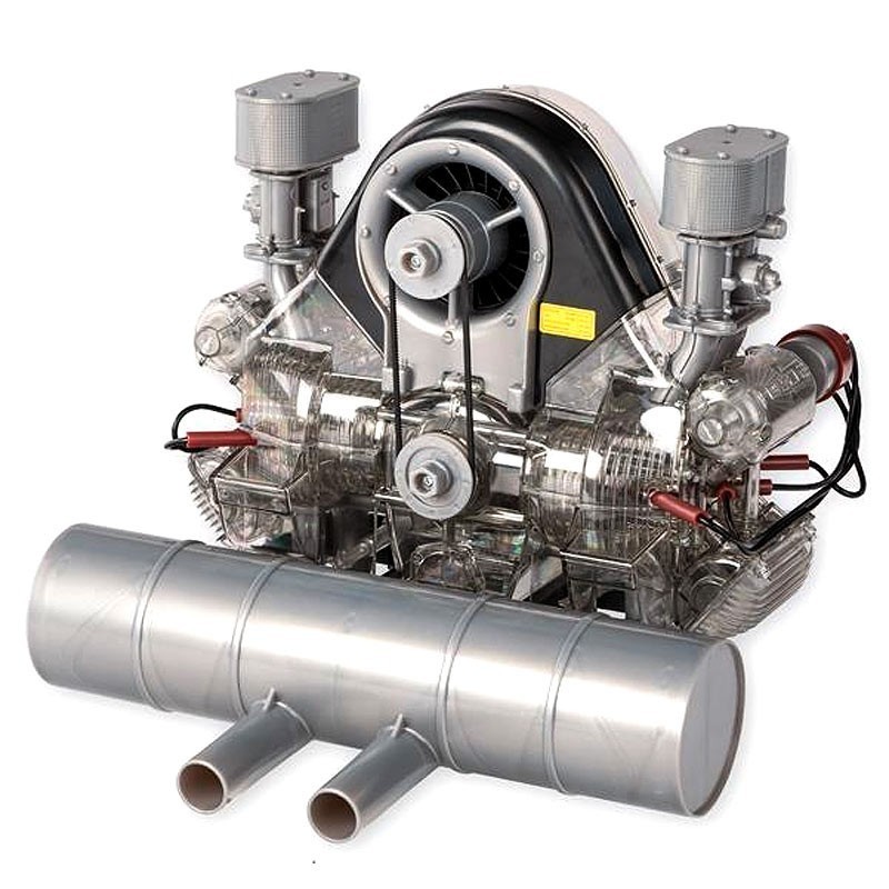 Porsche engine type 547 Fuhrmann 4 cylinder boxer 550 1/3 kit MAP09054718