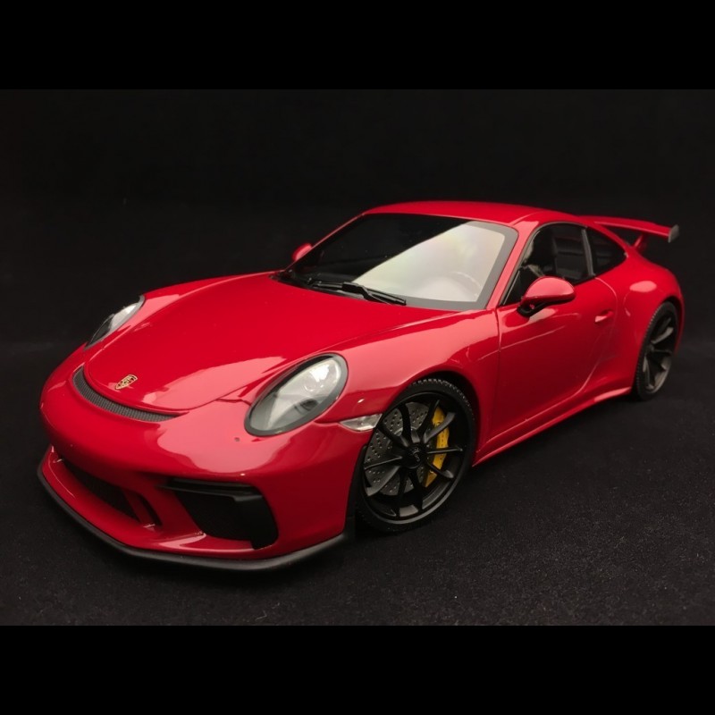 Porsche 911 GT3 type 991 mk II 2018 carmin red 1/18 Minichamps 110067020