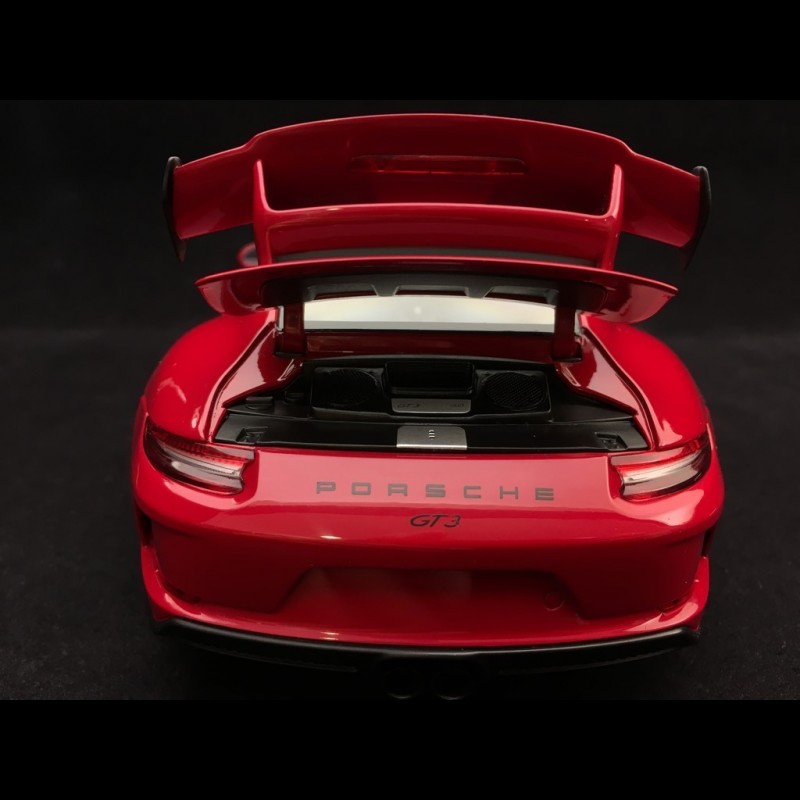 Porsche 911 GT3 type 991 mk II 2018 carmin red 1/18 Minichamps 110067020