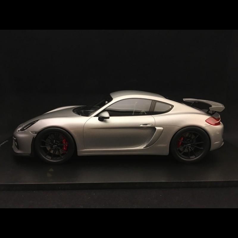 Porsche Cayman GT4 type 9812016 metallic grey 1/18 Spark 18S298