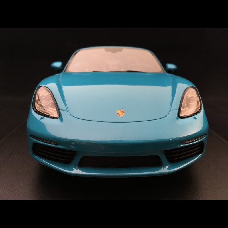 Porsche 718 Boxster S Miami blue 2017 1/18 Spark 18S238