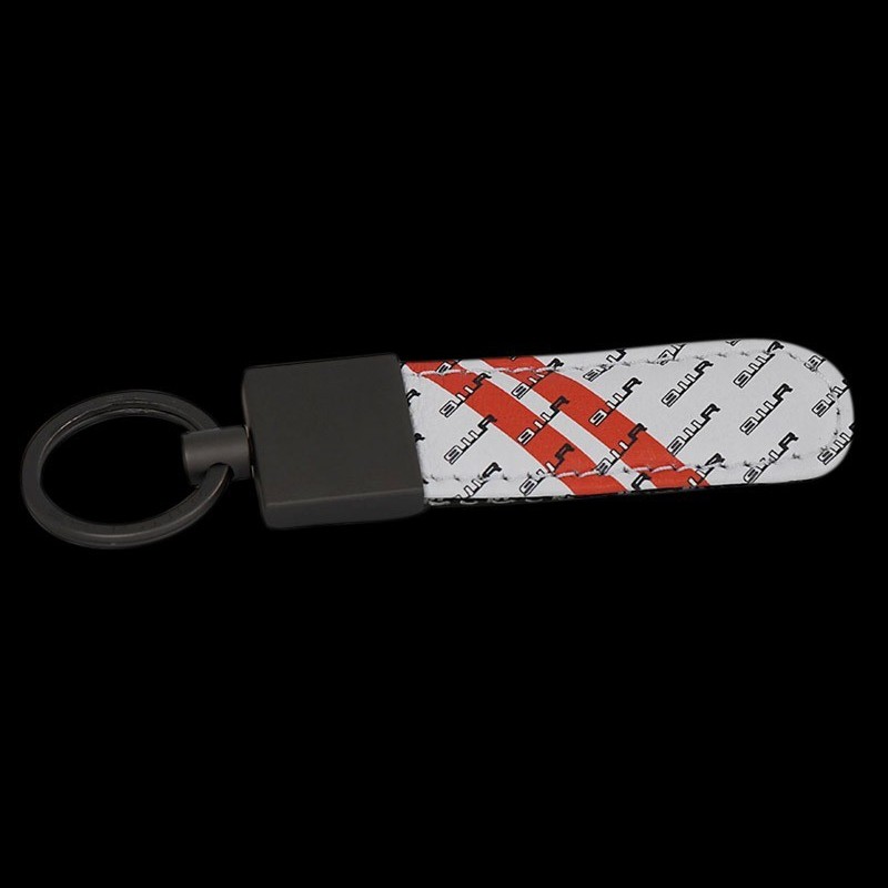 Porsche rare Keychain 911 R white / red WAX01010003