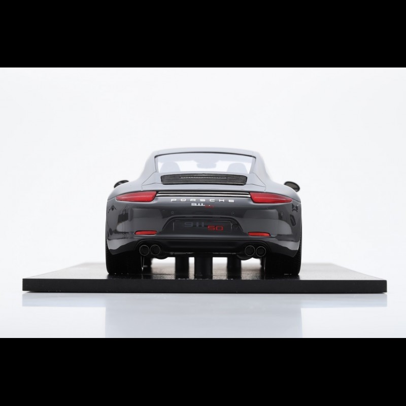 Porsche 911 type 991 50th Anniversary Edition 2013 graphite grey 1/18 ...