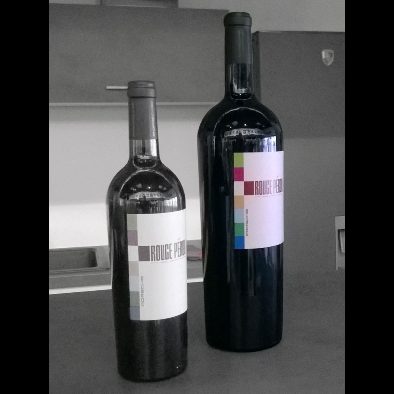Magnum of wine 50 years Porsche 911 Bordeaux Rouge Pérou 2011