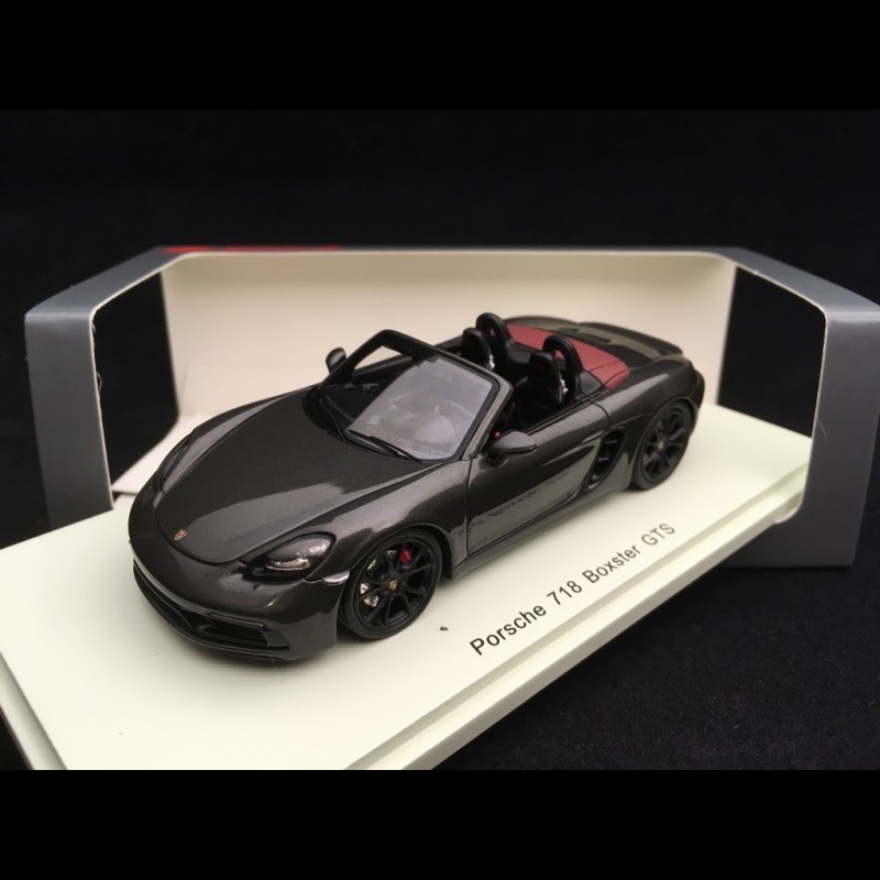 Porsche 718 Boxster GTS type 982 2018 quartzgrau 1/43 Spark S7619