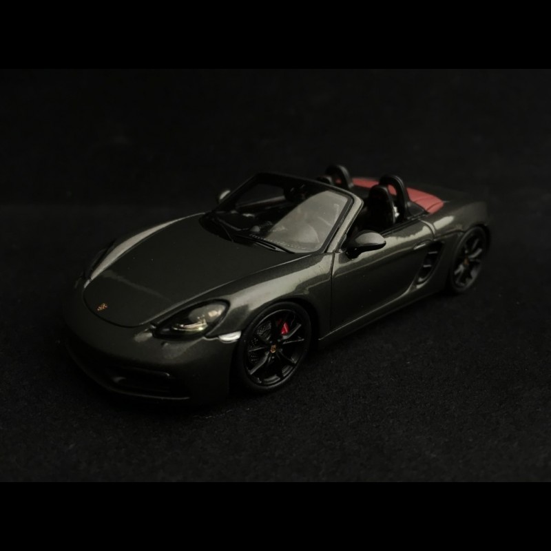 Porsche 718 Boxster GTS type 982 2018 quartzgrau 1/43 Spark S7619