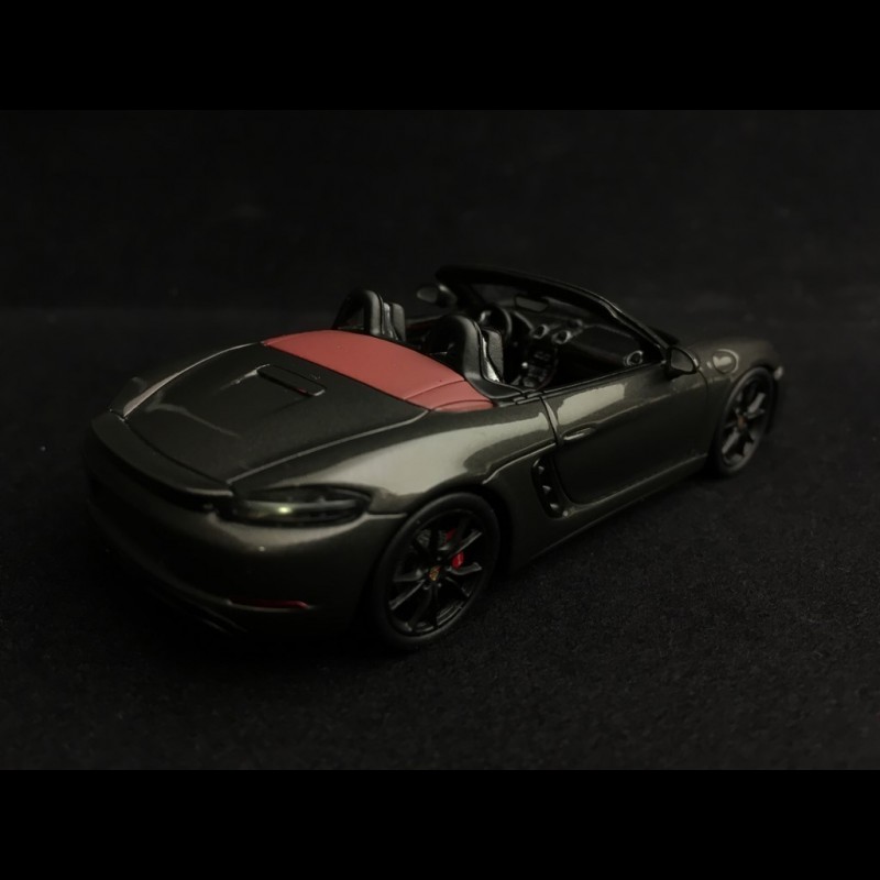 Porsche 718 Boxster GTS type 982 2018 quartz grey 1/43 Spark S7619