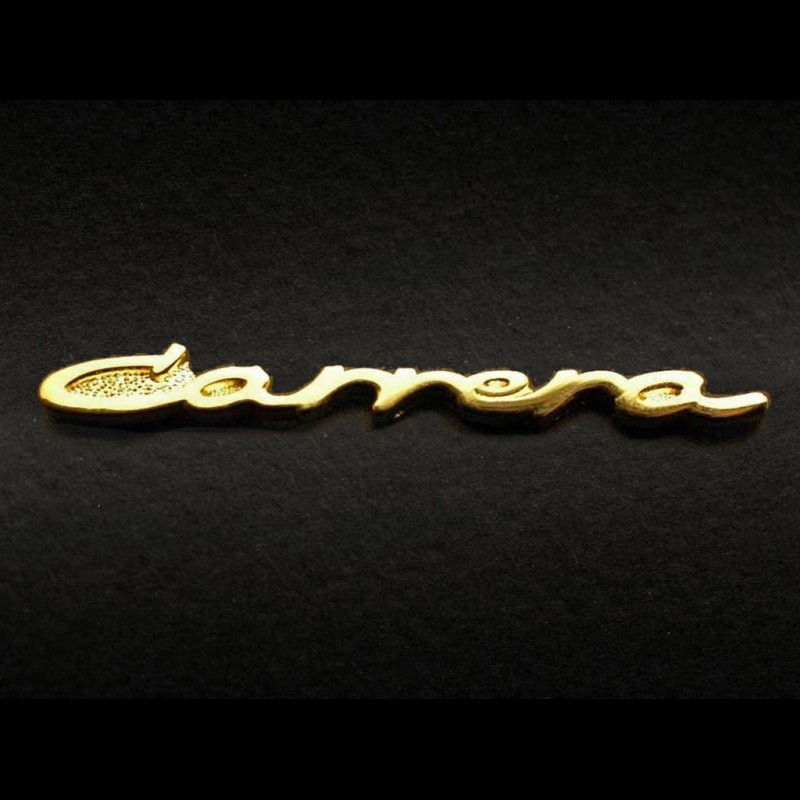 Pin Porsche Carrera doré