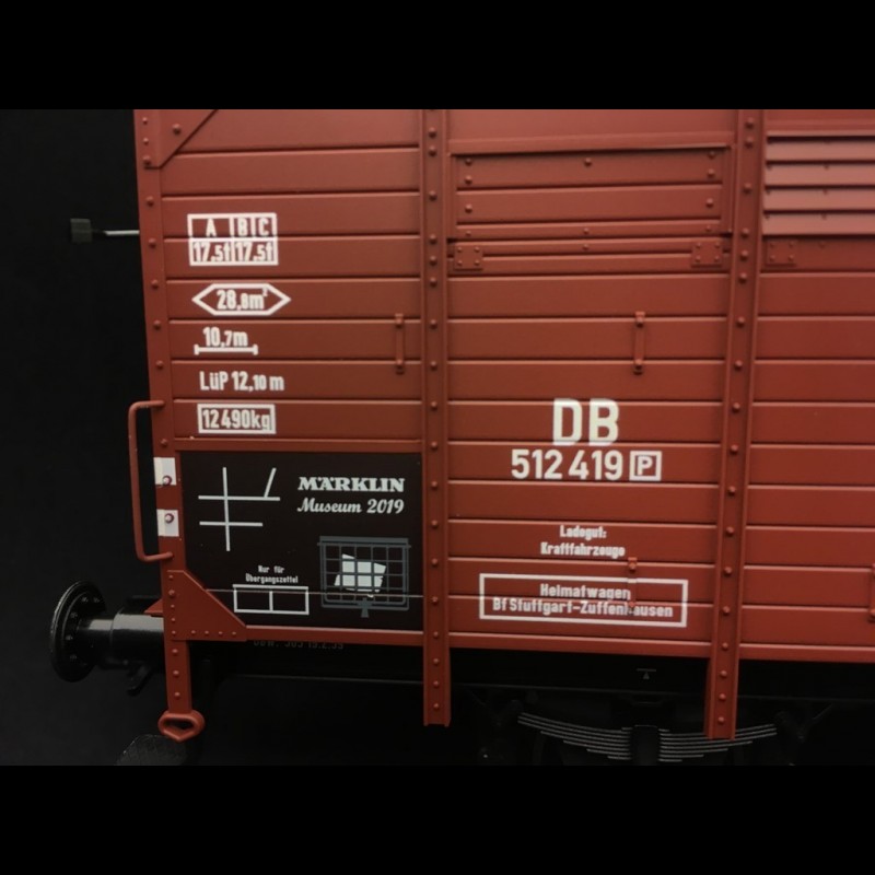 Porsche boxcar DB Gl 11 Porsche 356 50's Special Edition Märklin museum ...