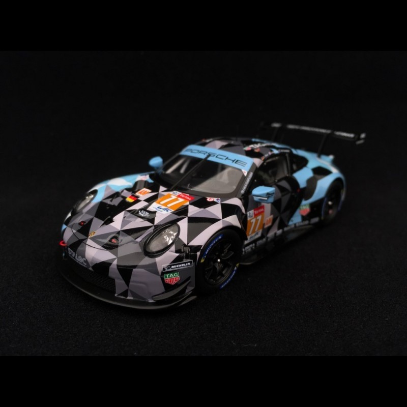 Porsche 911 RSR type 991 winner 24h du Mans 2018 n° 77 Dempsey-Proton 1 ...