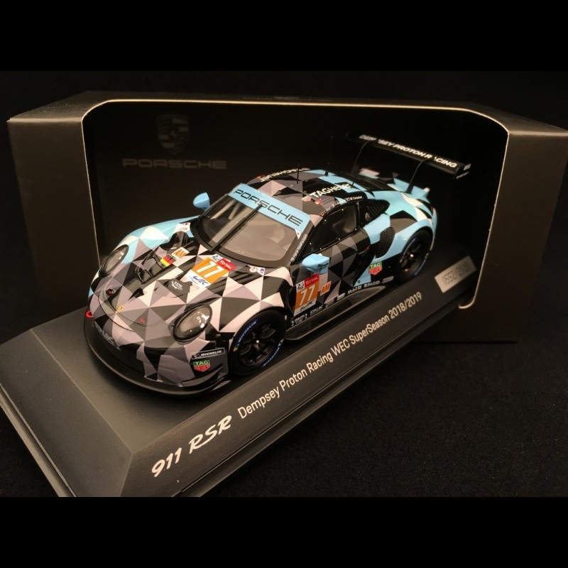Porsche 911 RSR typ 991 Sieger 24h du Mans 2018 n° 77 Dempsey-Proton 1/ ...