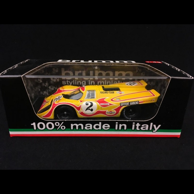 Porsche 917 K 9h Kyalami 1970 n° 2 Martini 1/43 Brumm R270