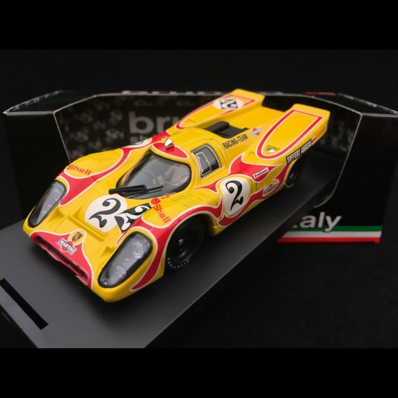 Porsche 917 K 9h Kyalami 1970 n° 2 Martini 1/43 Brumm R270