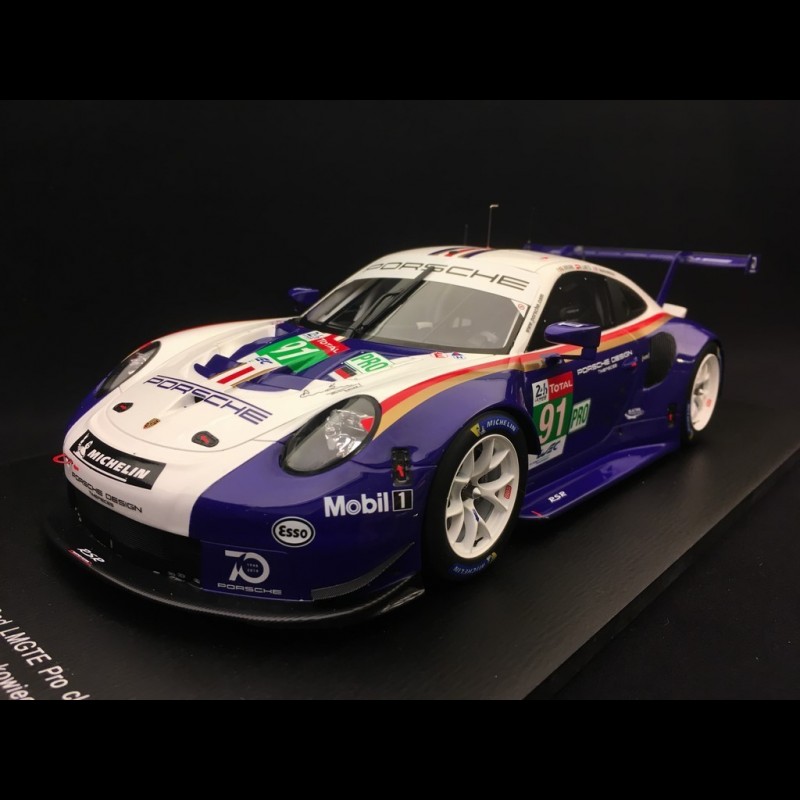 Porsche 911 RSR type 991 24h Le Mans 2018 n° 91 Rothmans colors Porsche ...