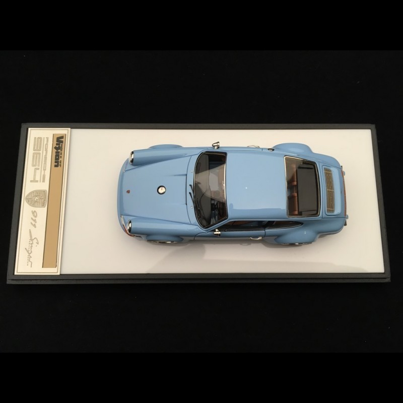 Singer Porsche 911 type 964 Gulf blue 1/43 Make Up Vision VM111A
