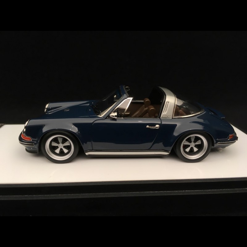 Singer 911 Porsche Targa 964 Navy blue 1/43 Make Up Vision VM135C