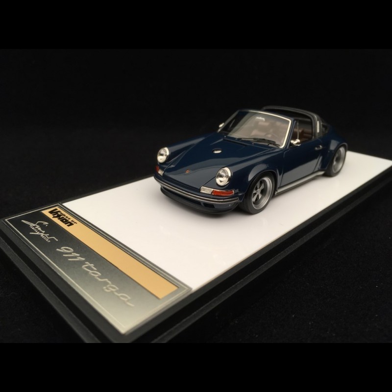 Singer 911 Porsche Targa 964 Navy blue 1/43 Make Up Vision VM135C
