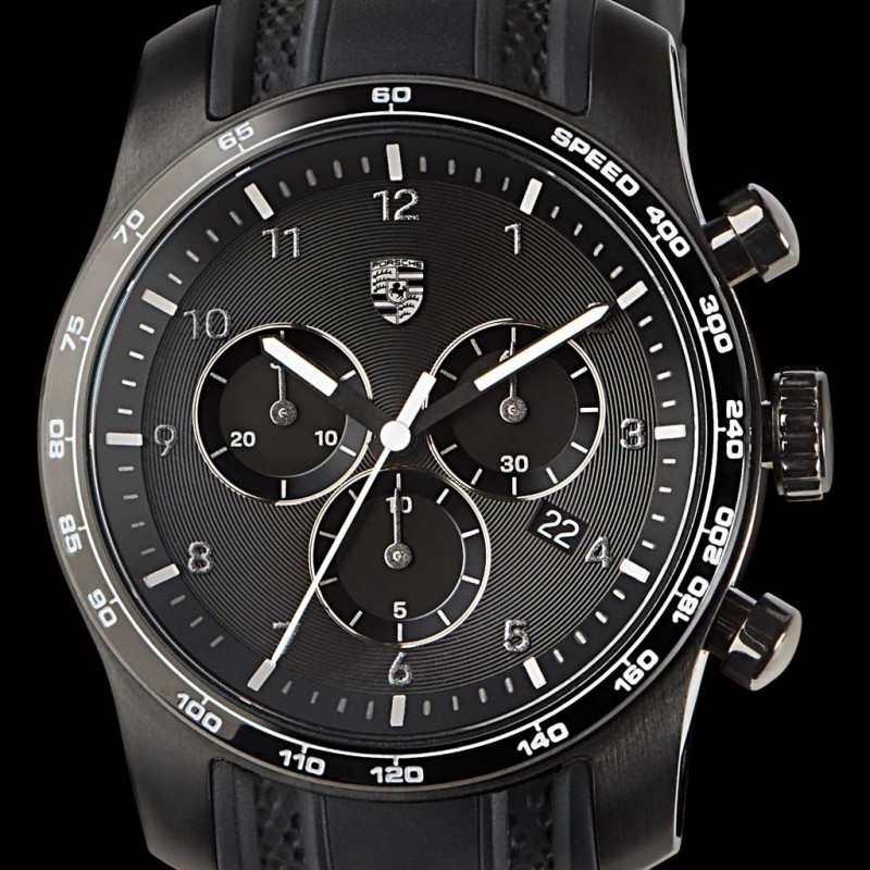 Porsche Watch Chronoraph 911 Collection black WAP0709110K