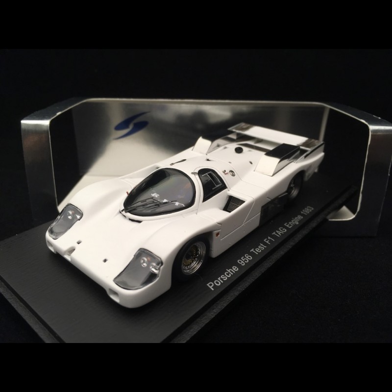 Porsche 956 Motortest F1 1983 TAG Finish line 1/43 Spark S3410