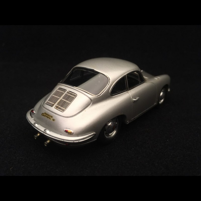 Porsche 356 C Carrera 2 1963 silver grey 1/43 Spark S1370