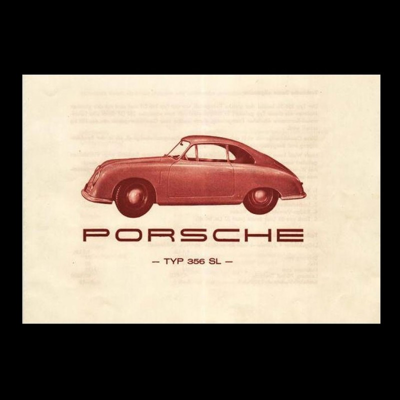 Livre Porsche 356 Sales Brochure Collection Edition limitée en coffret ...