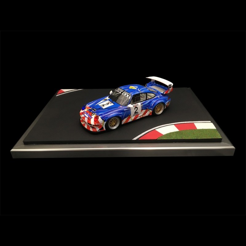 Diorama showcase 1/18 race track curve Dustproof acrylic premium quality