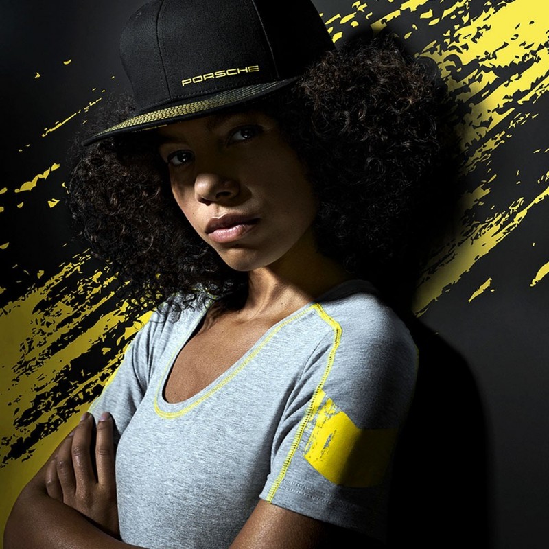 Snapback Cap Porsche GT4 Clubsport black / yellow WAP3400010LCLS