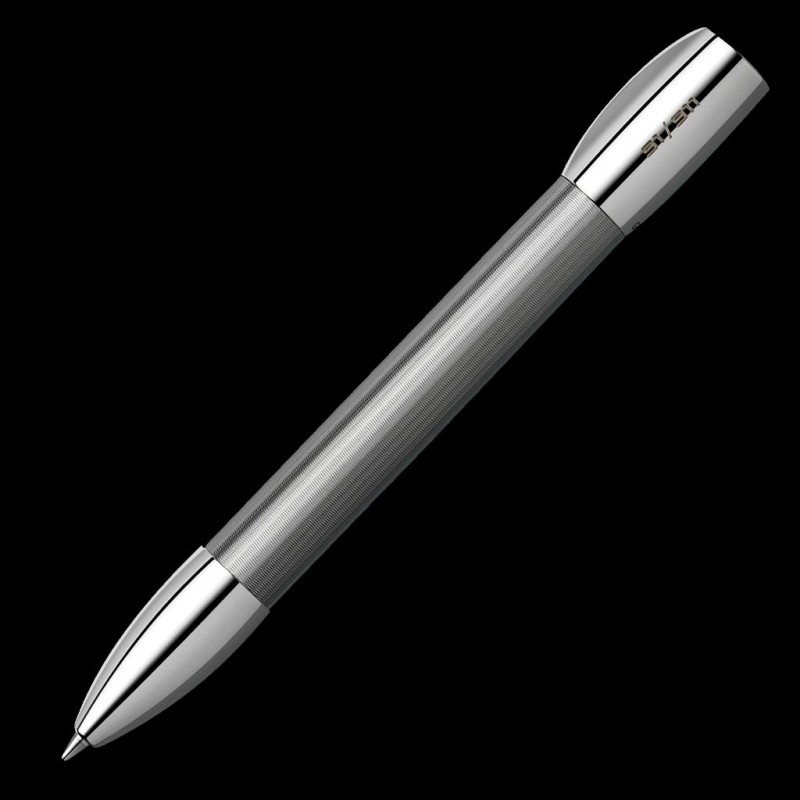 Porsche Design Shake Pen Chrome 2019 ballpoint Pen 911 sculpture as holder