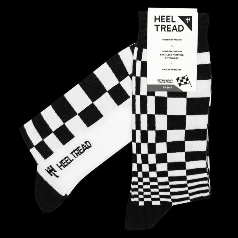 Inspiration Porsche 911 Carrera SC Pasha socks black / white - unisex