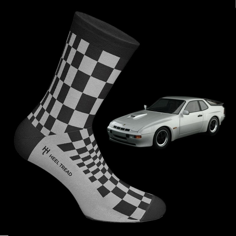 Inspiration Porsche 924 Carrera GT Pasha socks black / grey - unisex