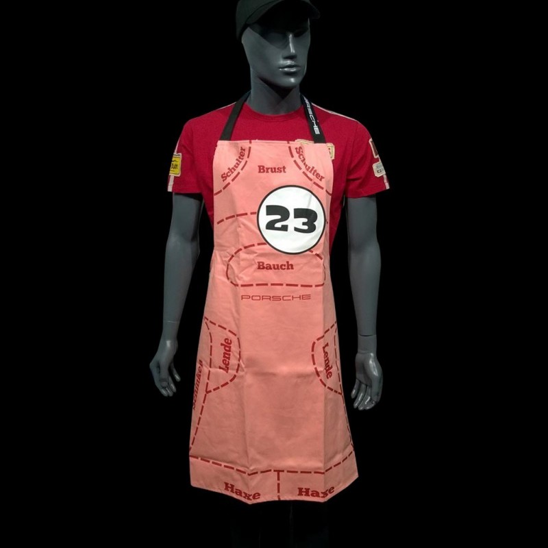 Porsche 917 n° 23 "pink pig" cooking apron Porsche Design MAP30045019